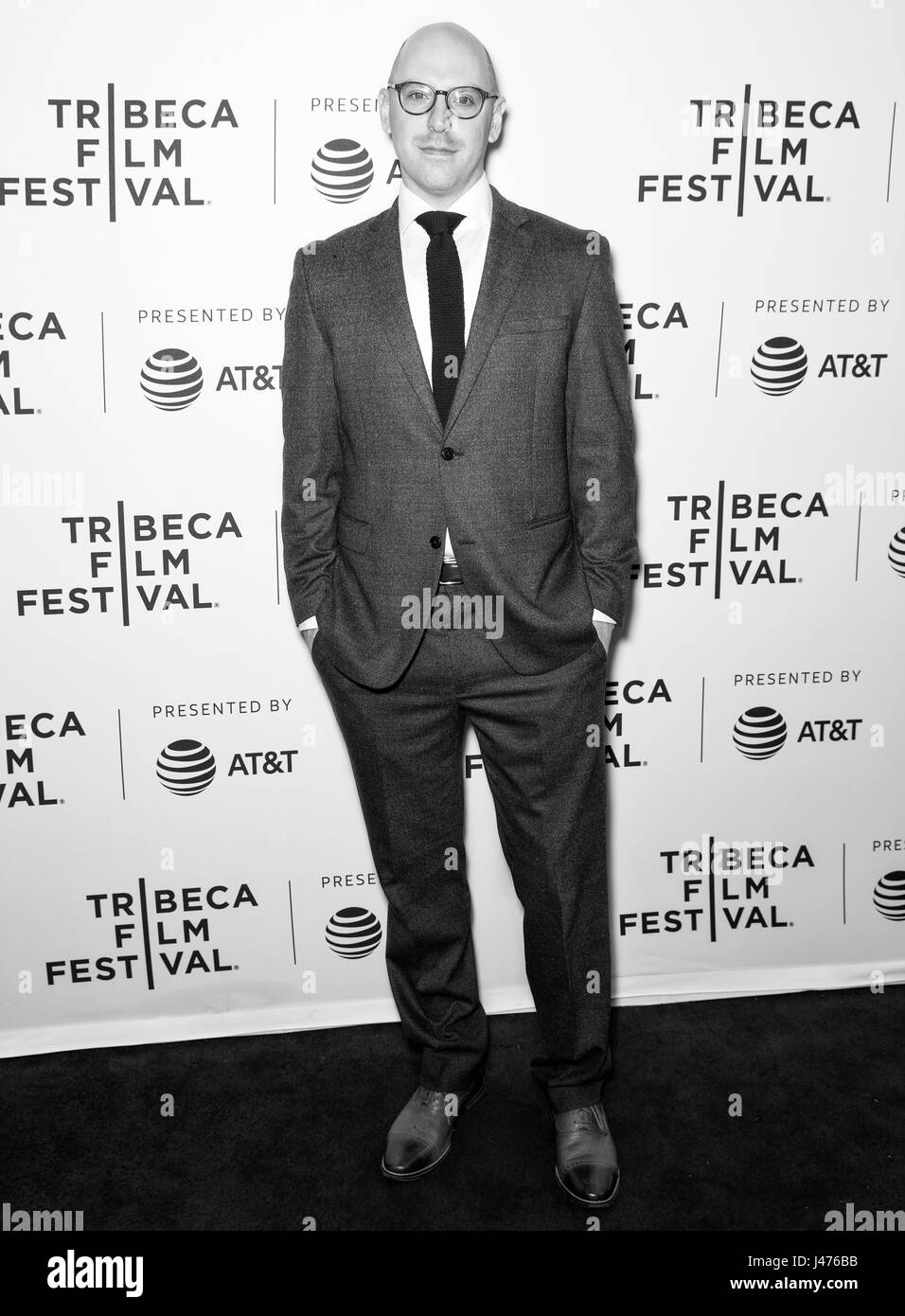 NEW YORK, NY - APRIL 22, 2017: Director Russell Harbaugh attends 'Love ...