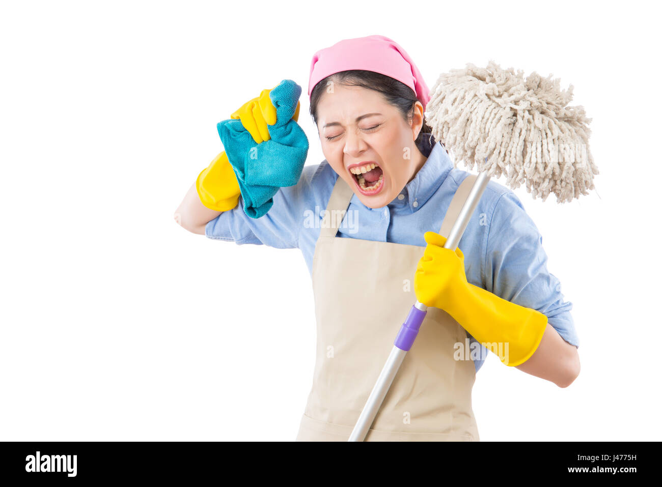 Angry housewife hi-res stock photography and images - Alamy