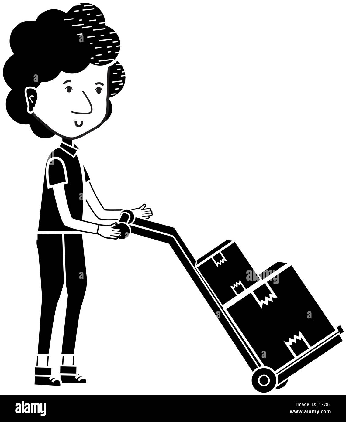 Tool distribution Black and White Stock Photos & Images - Alamy