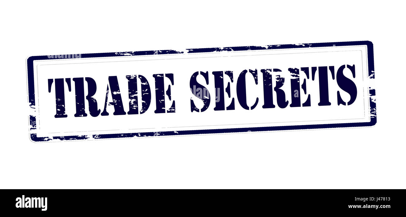 Trade secrets stamp hi-res stock photography and images - Alamy