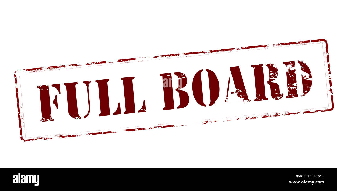 Stamp with text full board inside, vector illustration Stock Photo - Alamy