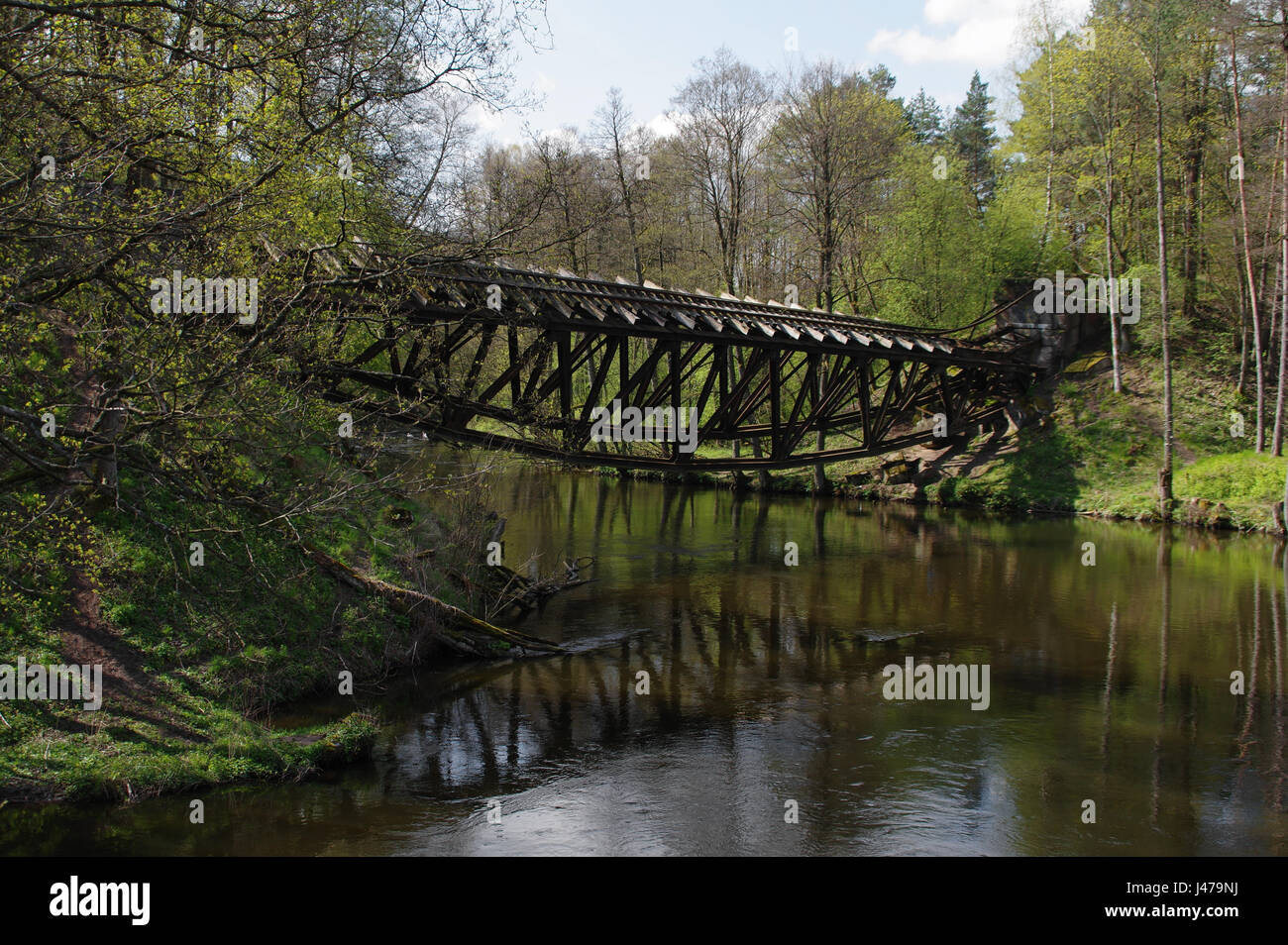 Railway bridge disaster hi-res stock photography and images - Alamy