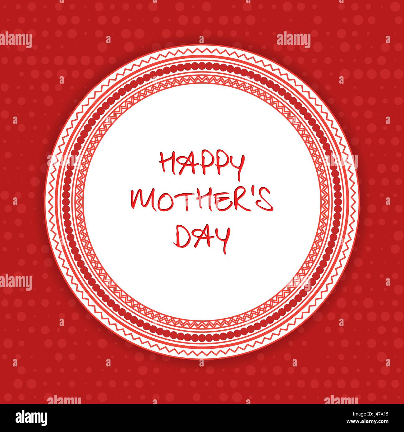 Greeting card love mom Stock Vector Images - Alamy