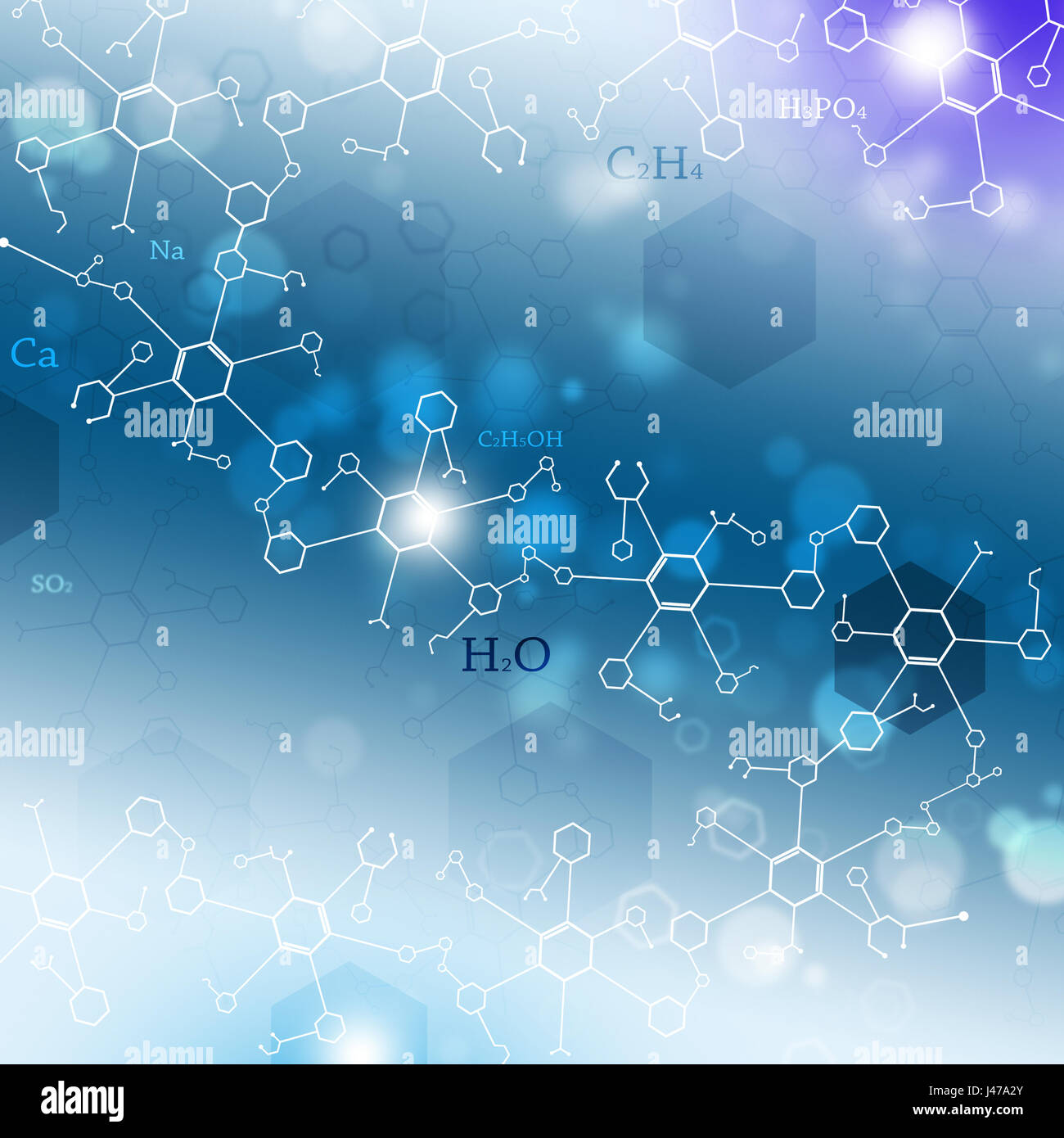Chemistry background hi-res stock photography and images - Alamy
