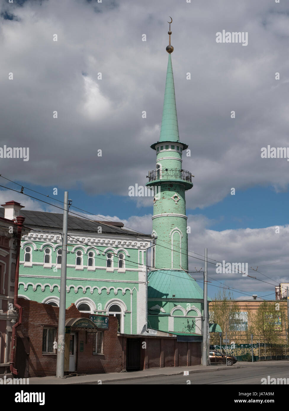Built in 1868 and is an example of Tatar-Bolghar architecture Stock ...