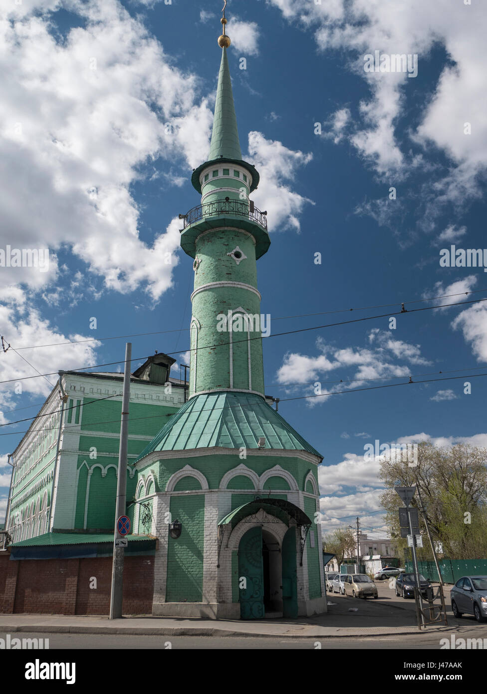 Built in 1868 and is an example of Tatar-Bolghar architecture Stock ...
