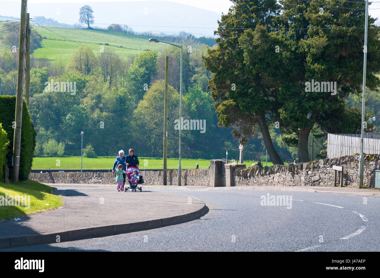 Claudy bombing, Main Street, County Londonderry, Northern Ireland ...