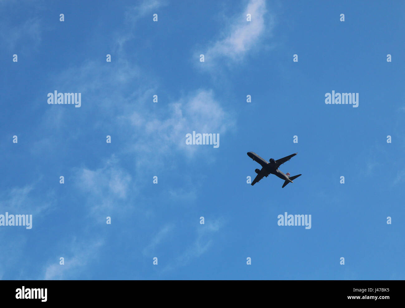 Aeroplane Flying Away