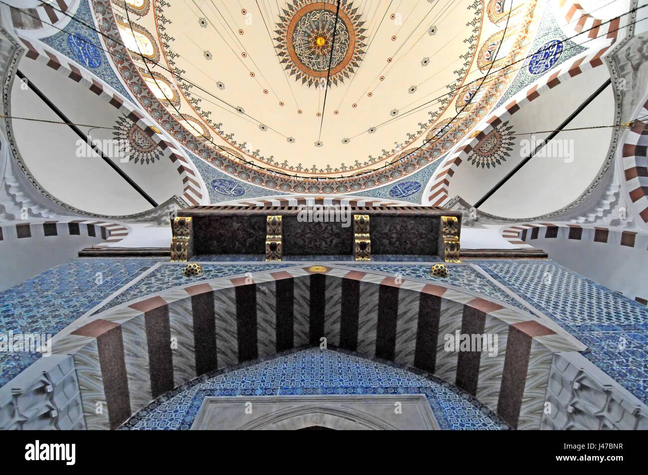 Rustem Pasha Mosque was designed by the famous Ottoman architect, Mimar ...