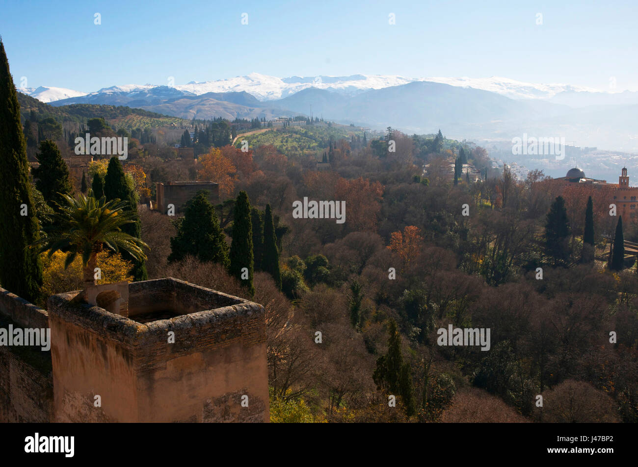 Alhambra landscape hi-res stock photography and images - Alamy