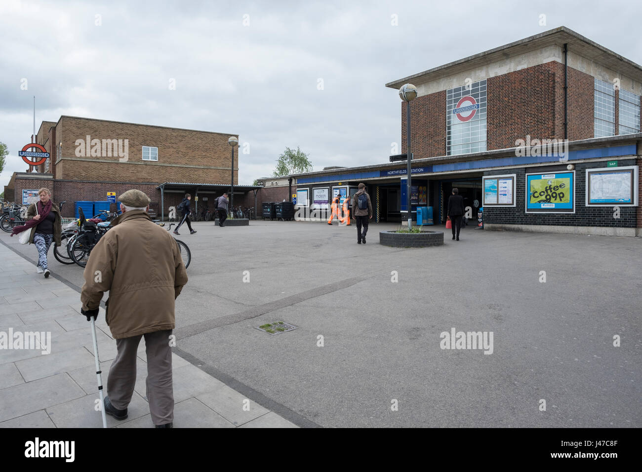 Northfields station hi-res stock photography and images - Alamy