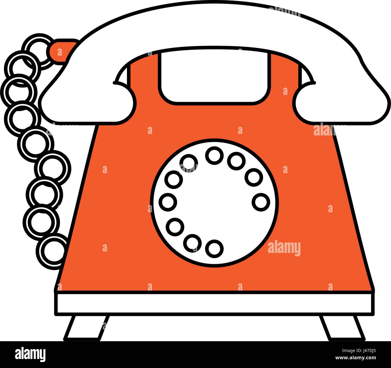 Phone Cord Vector