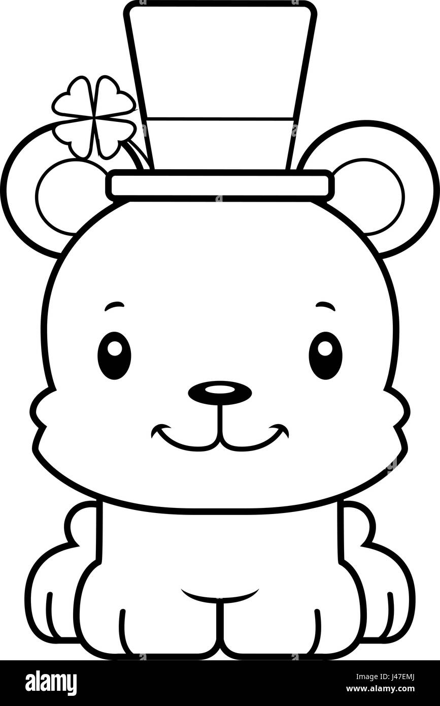 A cartoon Irish bear smiling Stock Vector Image & Art - Alamy