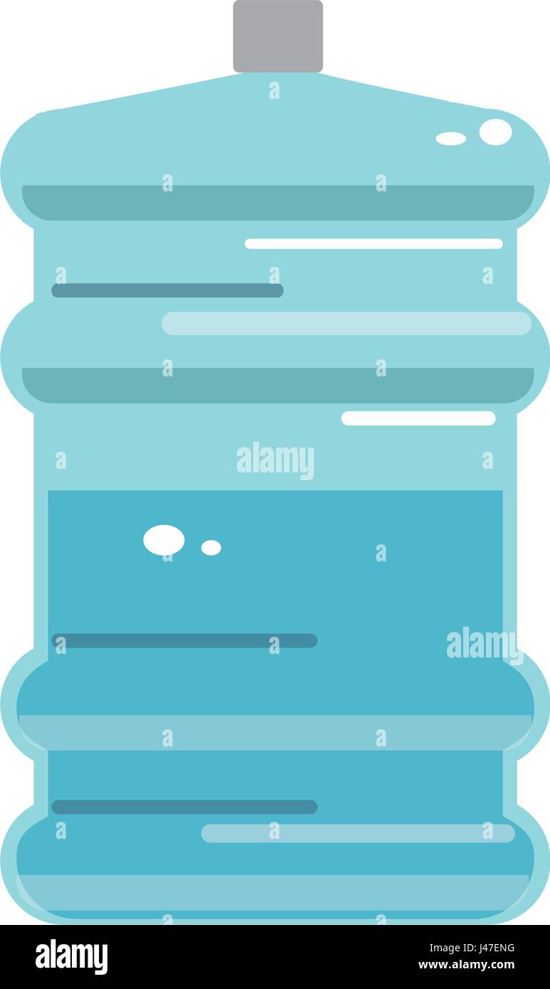 big bottle of drinking water container plastic Stock Vector Image & Art ...