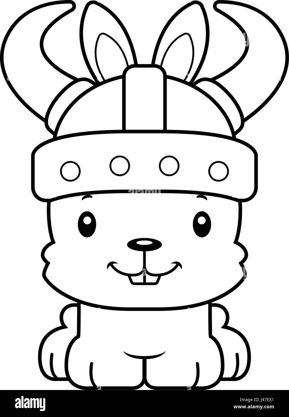 Rabbit and viking hi-res stock photography and images - Alamy