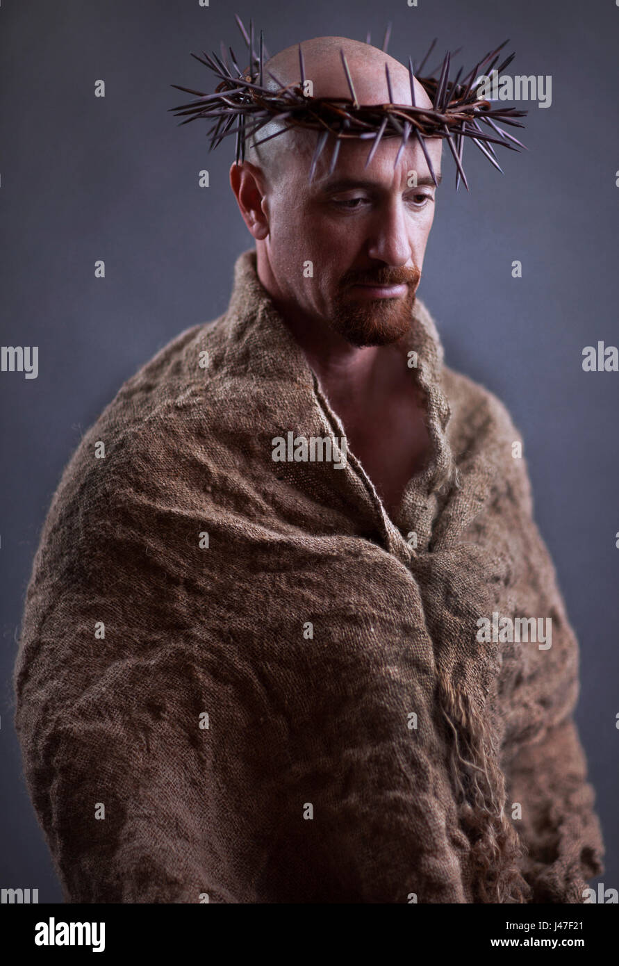 Jesus christ pose hi-res stock photography and images - Alamy