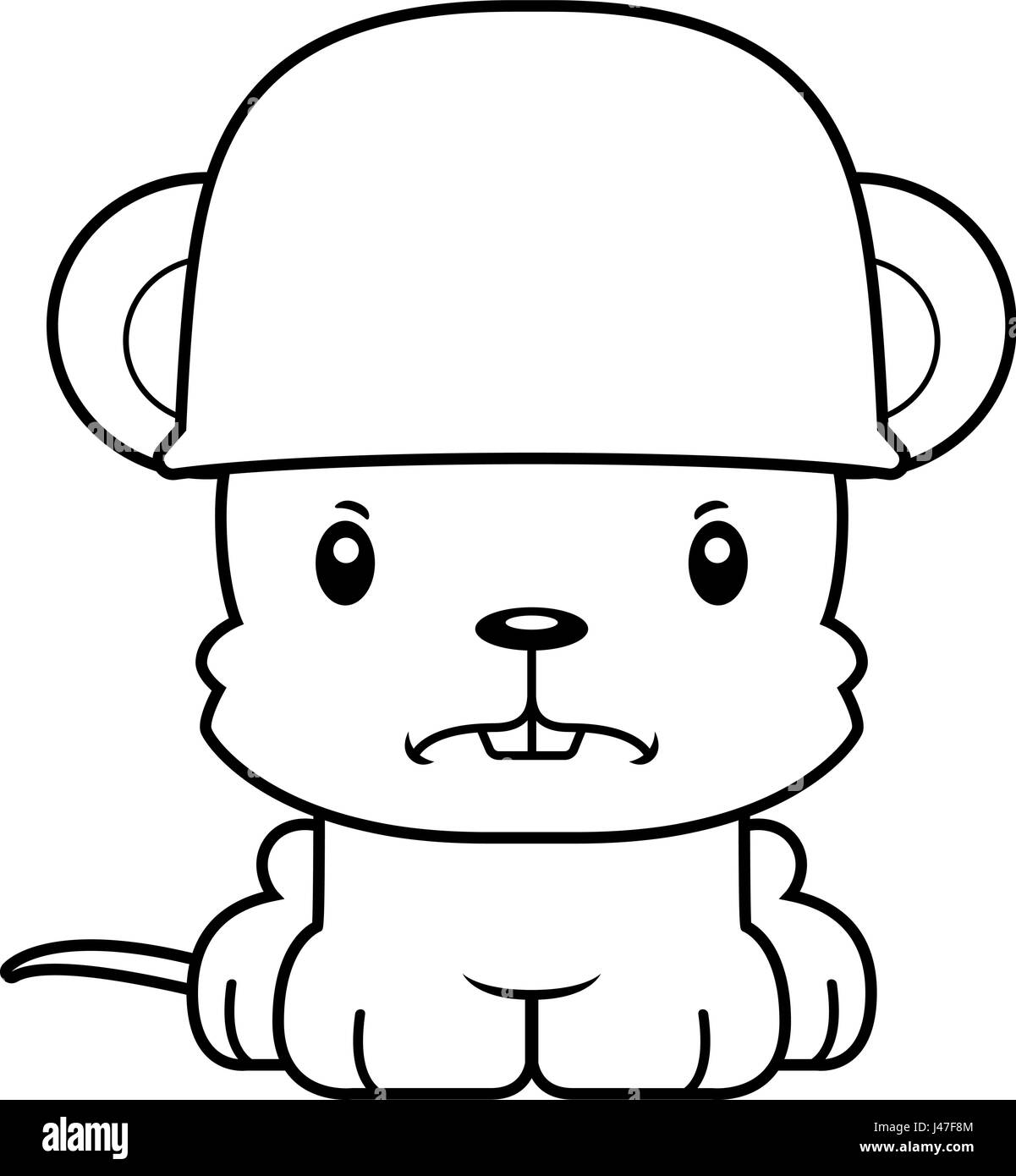 A cartoon soldier mouse looking angry Stock Vector Image & Art - Alamy