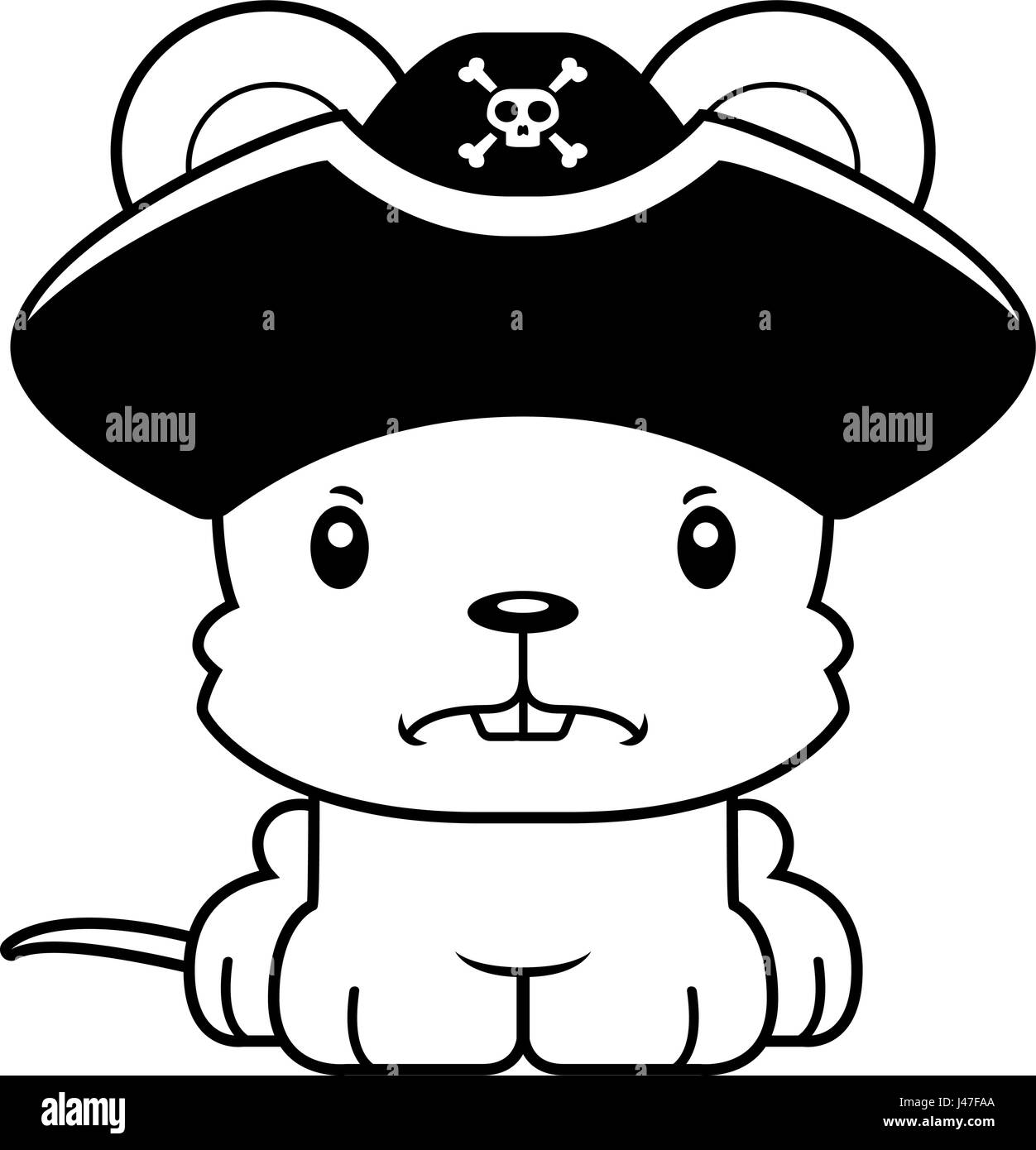 A cartoon pirate mouse looking angry Stock Vector Image & Art - Alamy