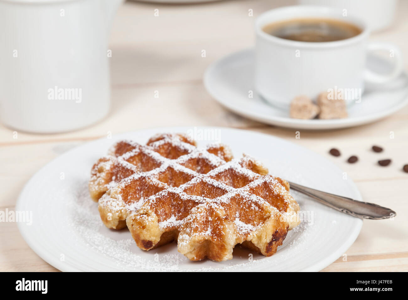English waffle hi-res stock photography and images - Alamy