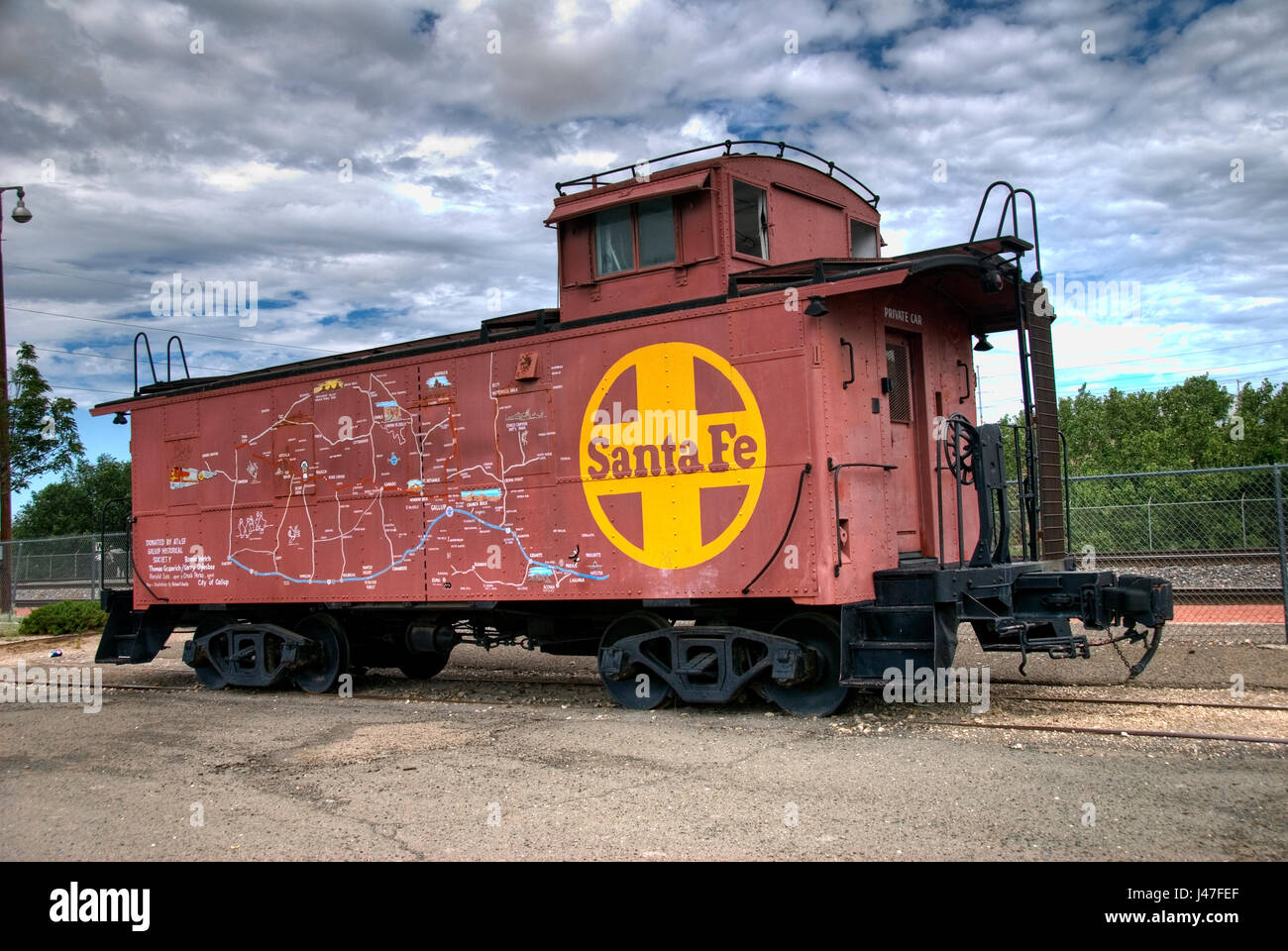 Santa Fe Railroad High Resolution Stock Photography and Images - Alamy