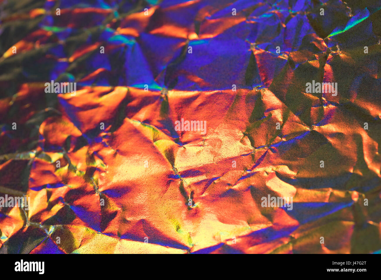 Abstract Holographic Rainbow Background Stock Photo - Alamy