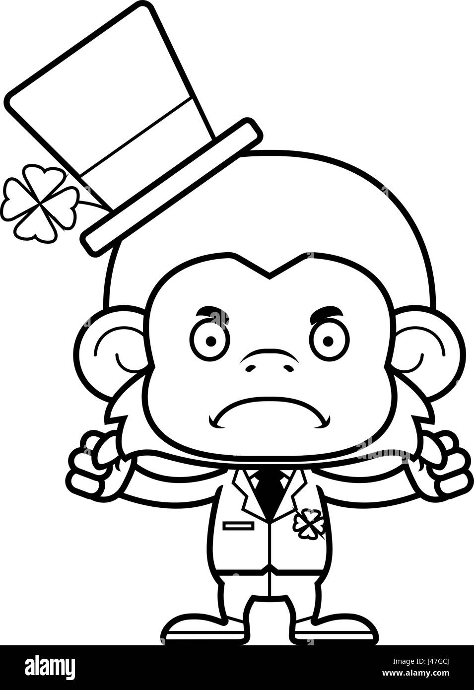 Irish monkey cartoon hi-res stock photography and images - Alamy