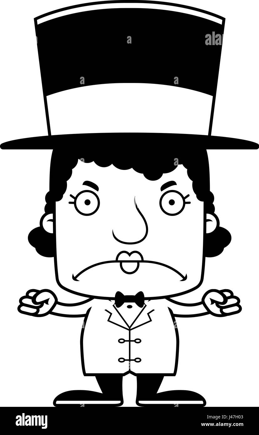 A cartoon ringmaster woman looking angry Stock Vector Image & Art - Alamy
