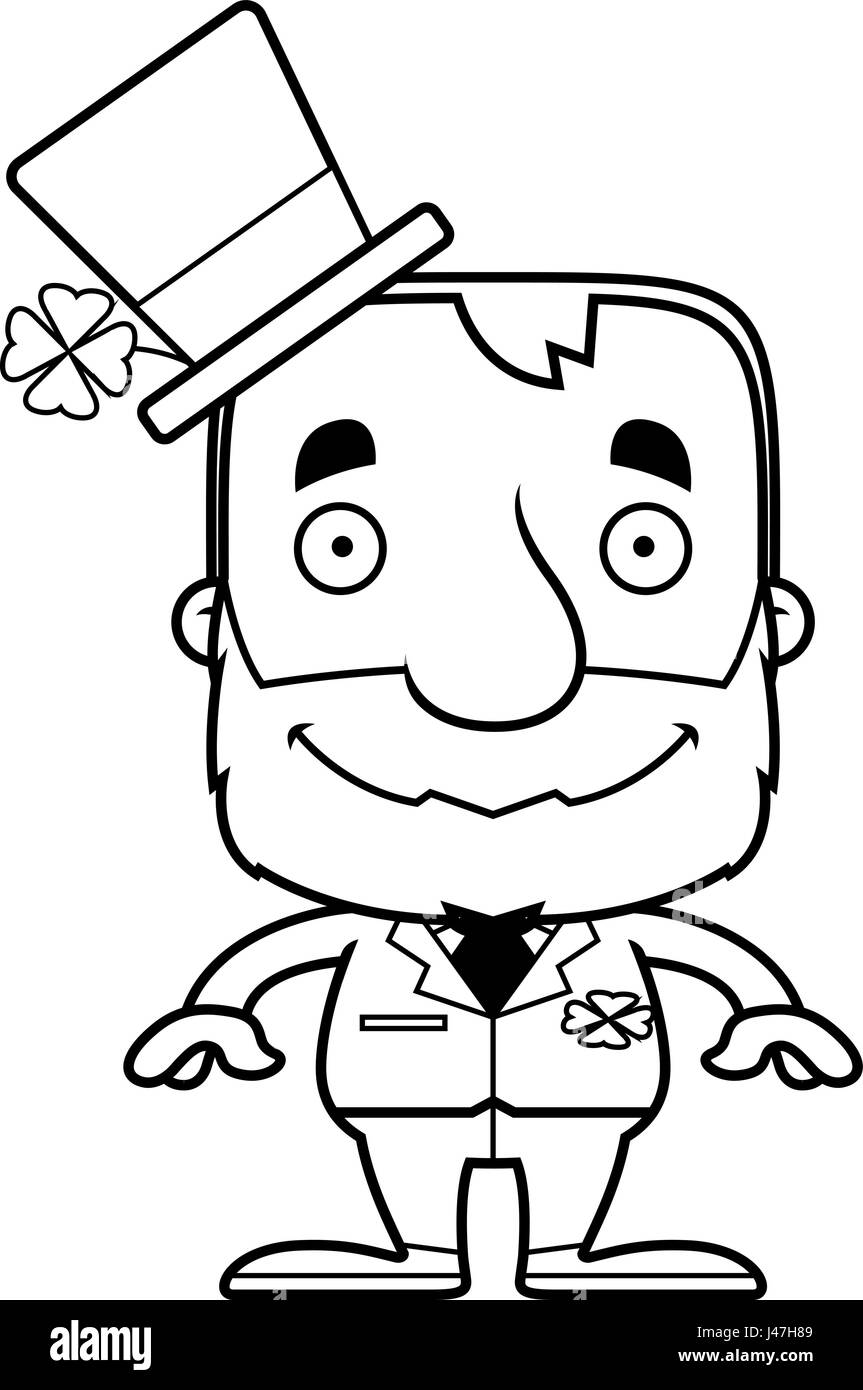 A cartoon Irish man smiling Stock Vector Image & Art - Alamy