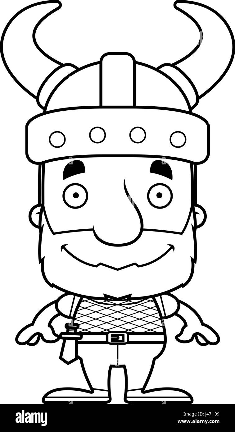 A cartoon Viking man smiling Stock Vector Image & Art - Alamy