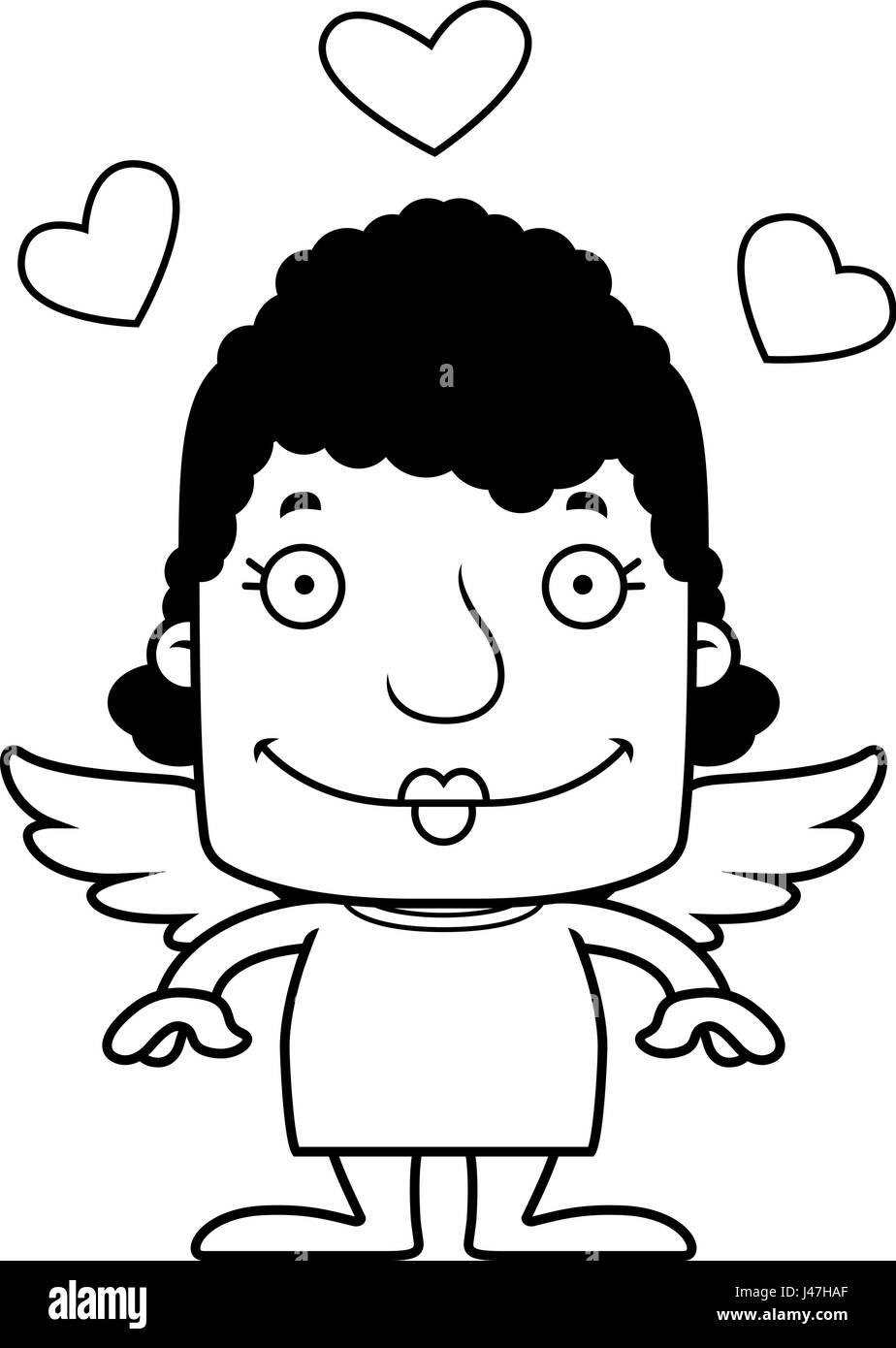 Woman hearts Black and White Stock Photos & Images - Alamy