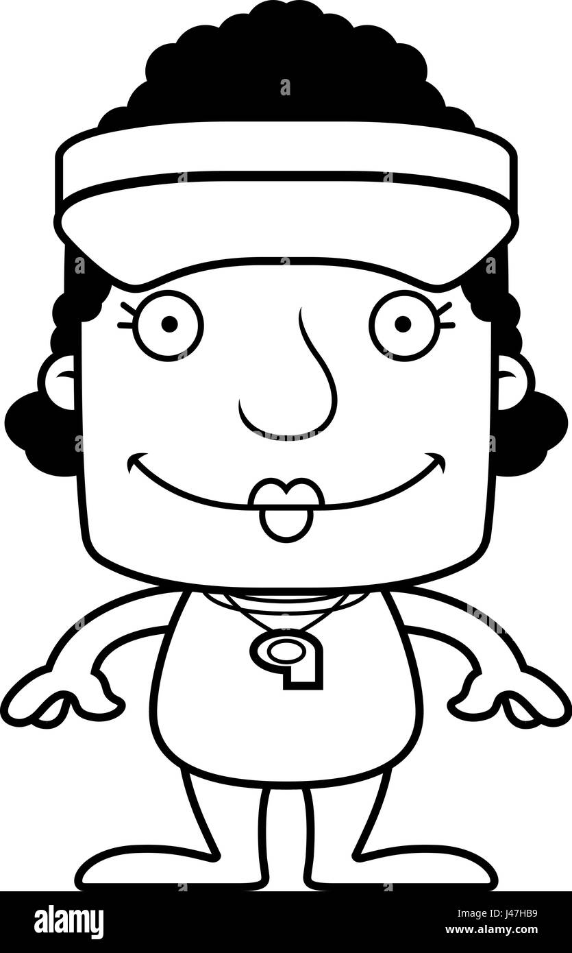 A cartoon lifeguard woman smiling Stock Vector Image & Art - Alamy