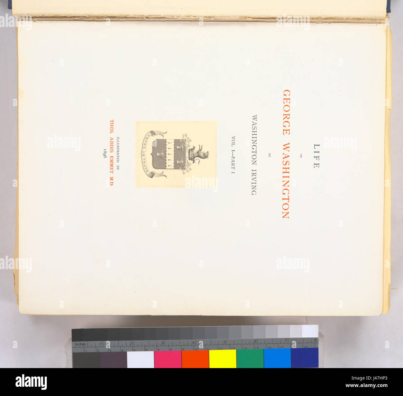 New title page, vol. 1, pt. 1 (NYPL Hades 254357 429583 Stock Photo - Alamy