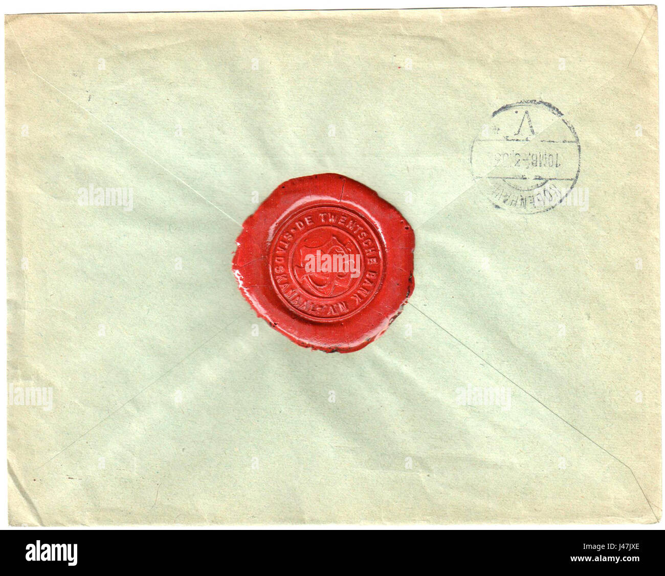 This image features a 1932 Dutch postal item, a money letter with ...