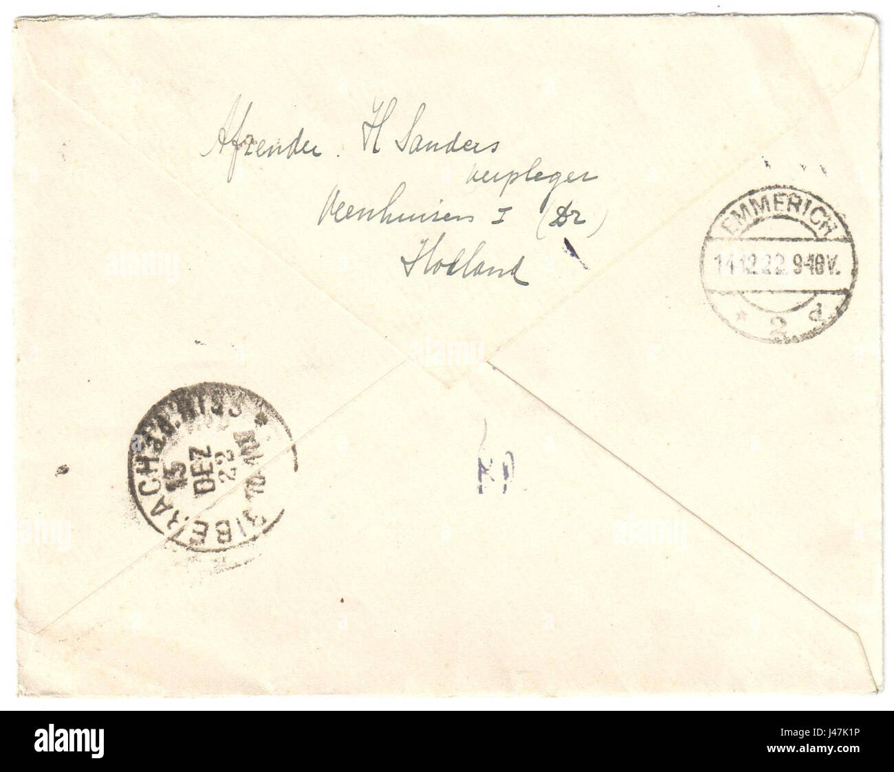 Reverse envelope hi-res stock photography and images - Alamy