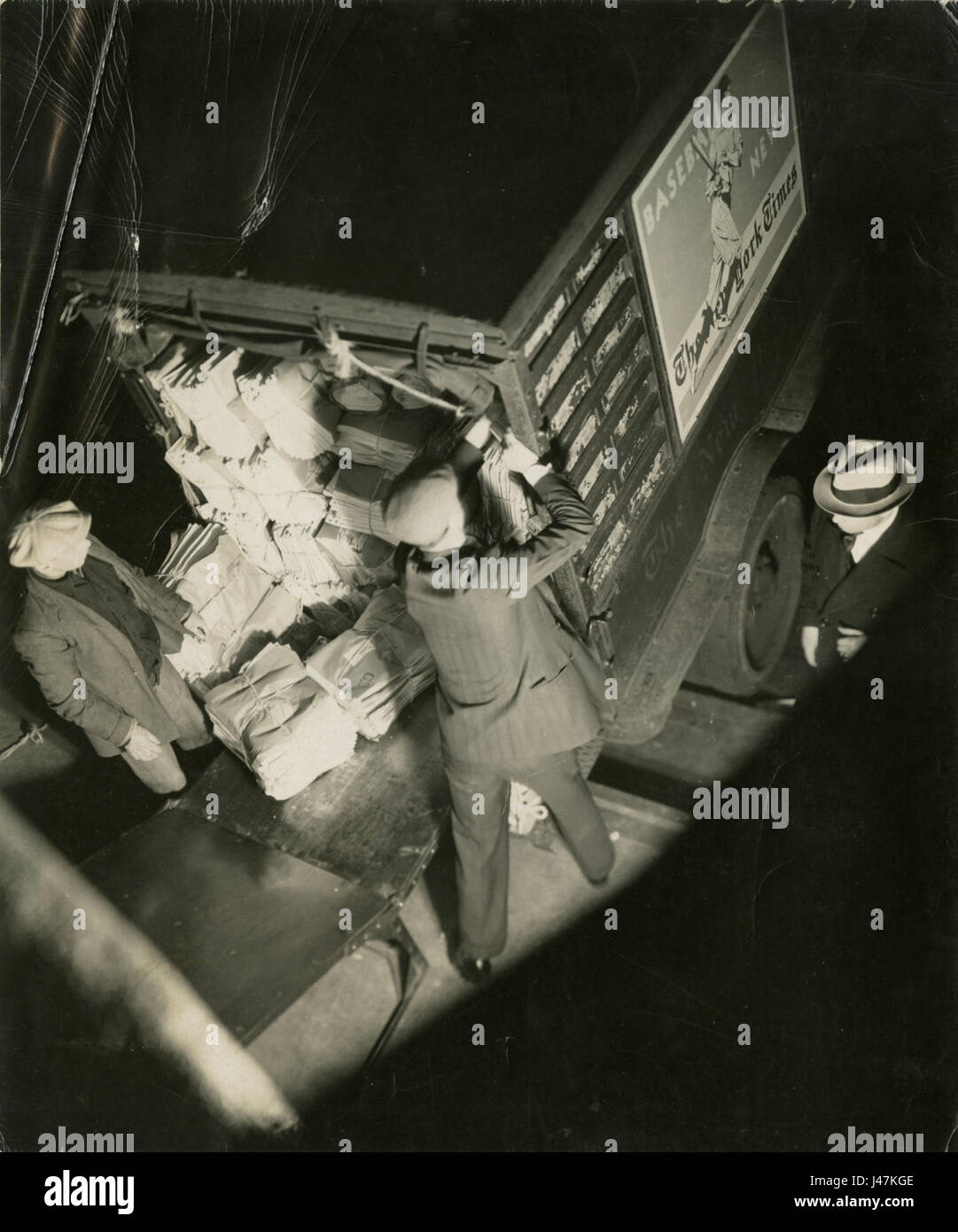 Distribution truck newspaper hi-res stock photography and images - Alamy
