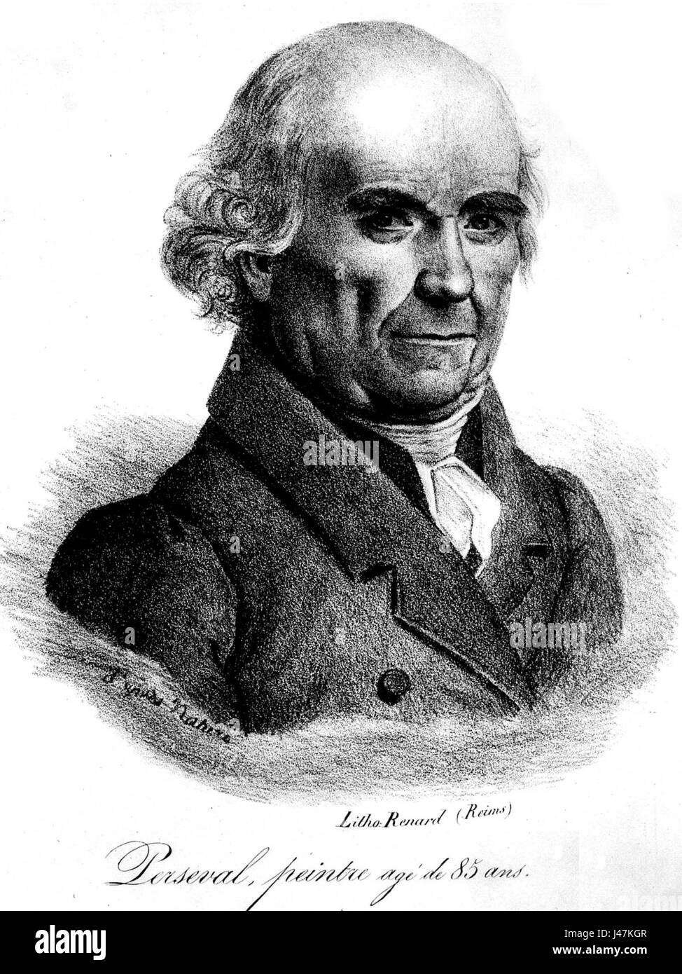 Nicolas perseval litho renard bmr Stock Photo - Alamy