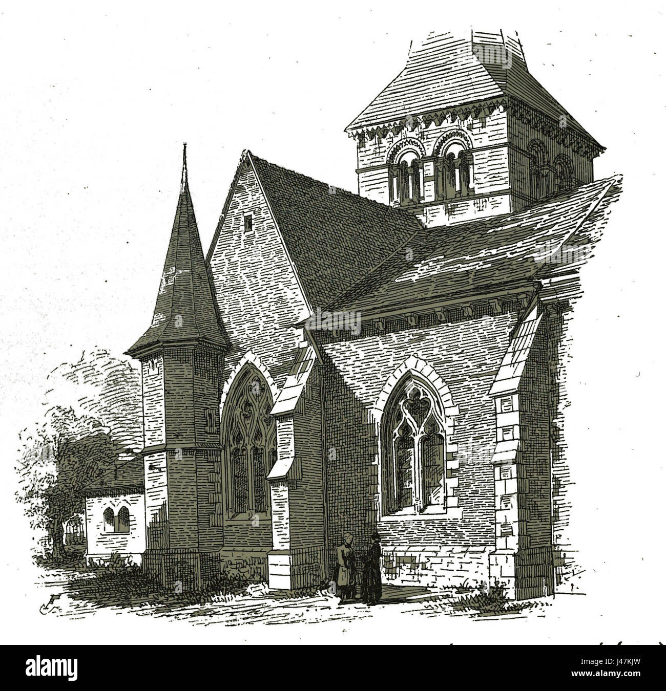 This image likely depicts a southern turret (tourelle) of a historic ...