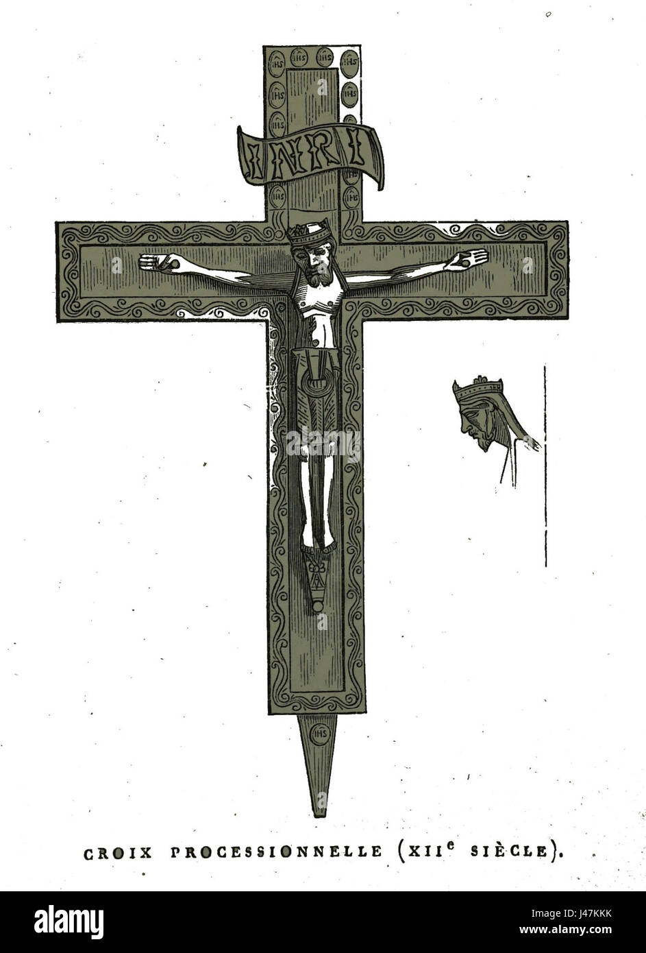 Religious procession cross Cut Out Stock Images & Pictures - Alamy