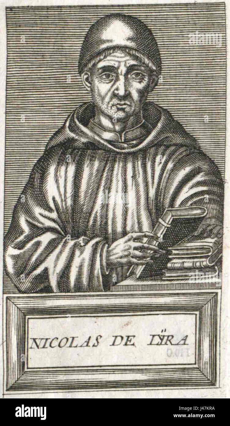 Nicolas de Lyra was a French theologian and biblical scholar in the ...
