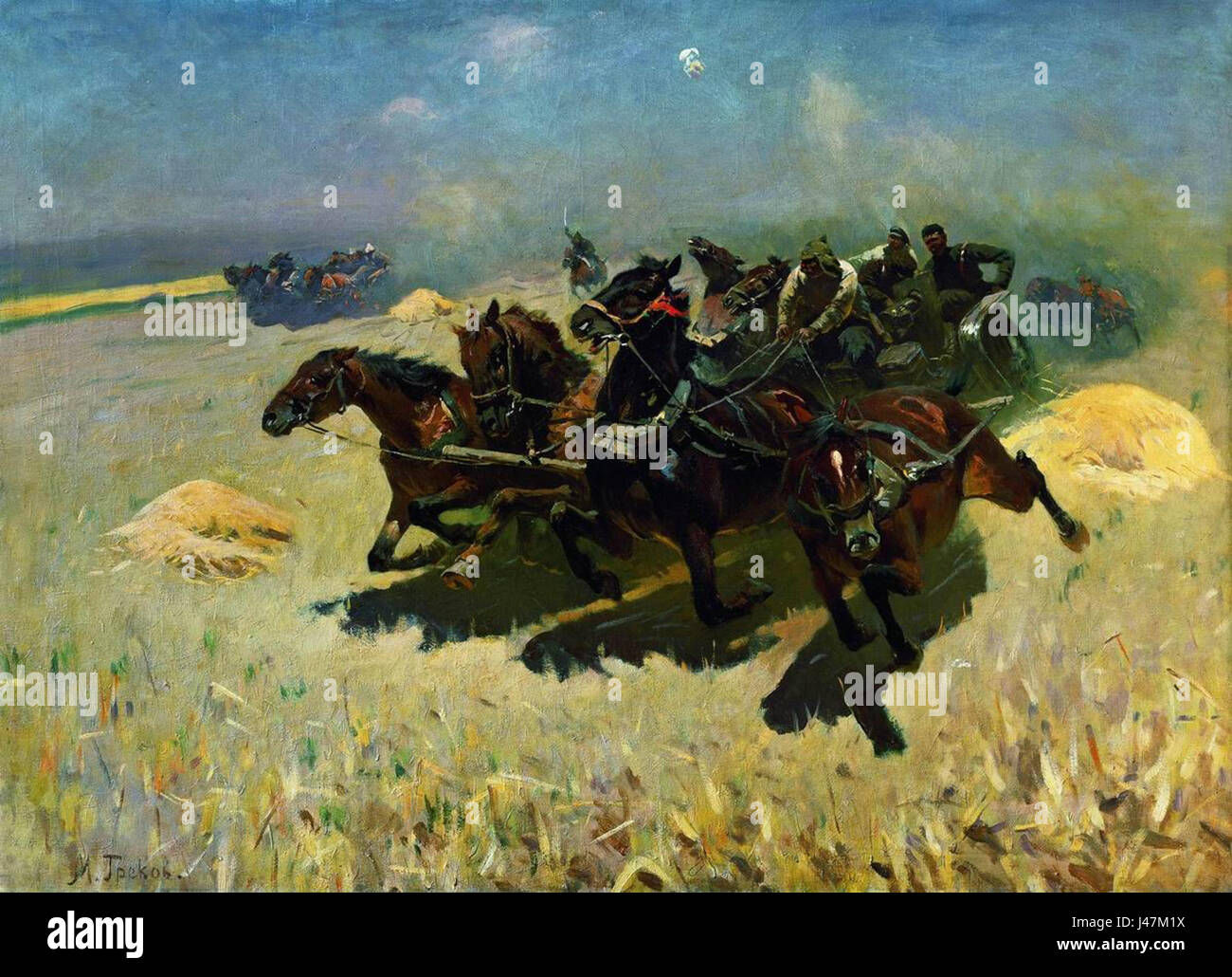 Painting grekov hi-res stock photography and images - Alamy