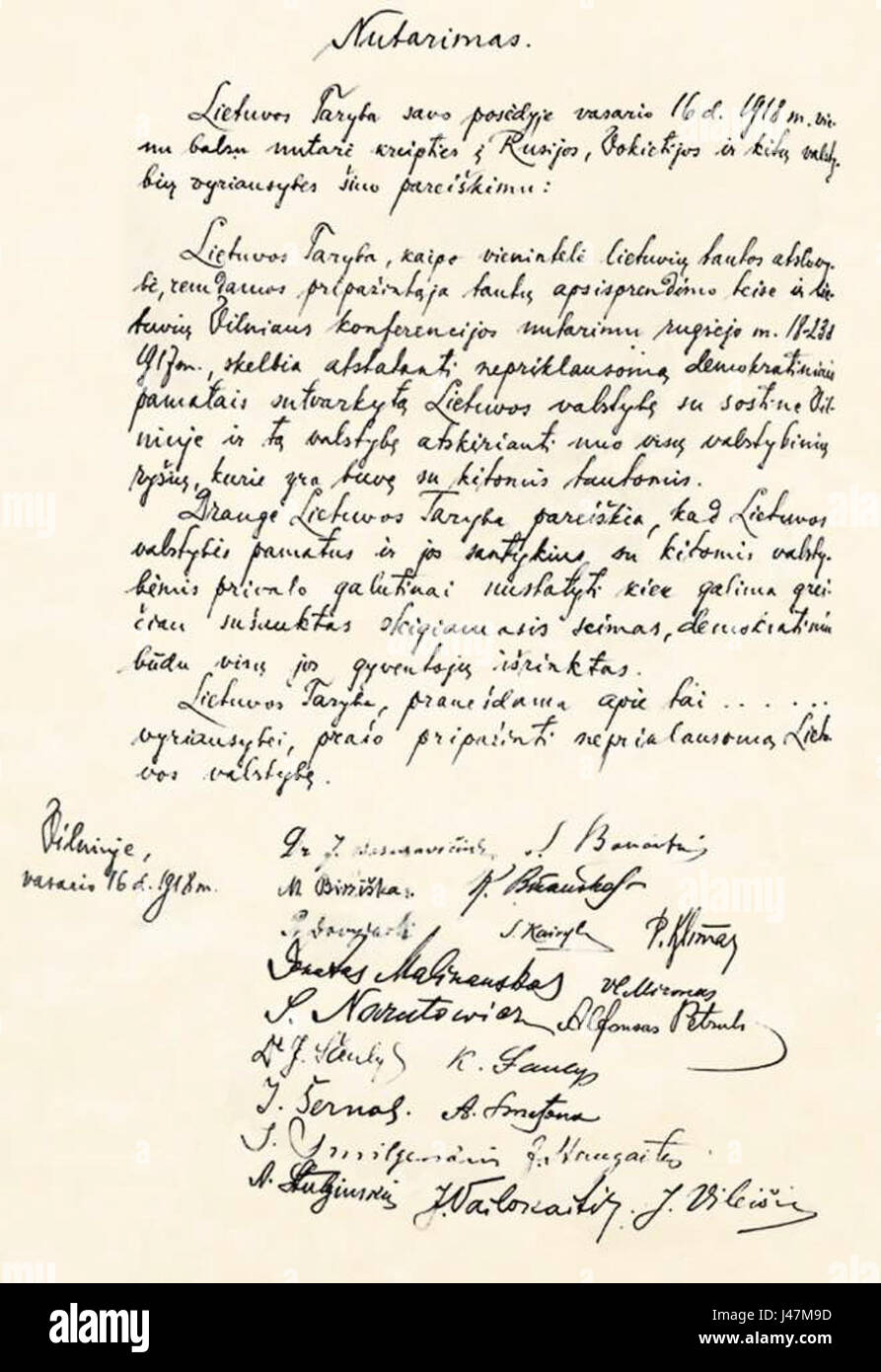 Lithuanian language hi-res stock photography and images - Alamy