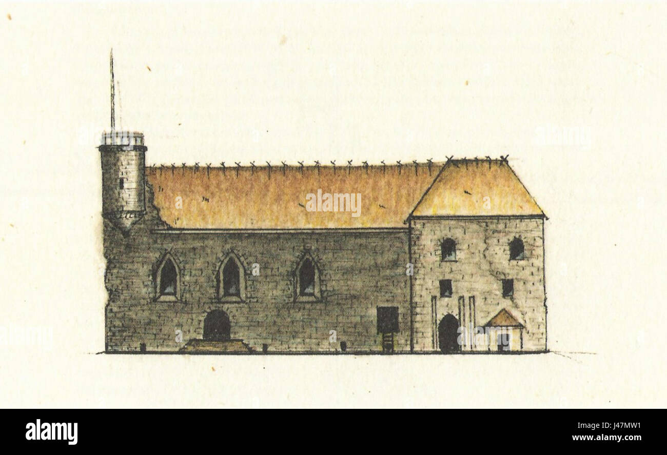 *Padise kloostri vaade* refers to an image or perspective of the Padise ...