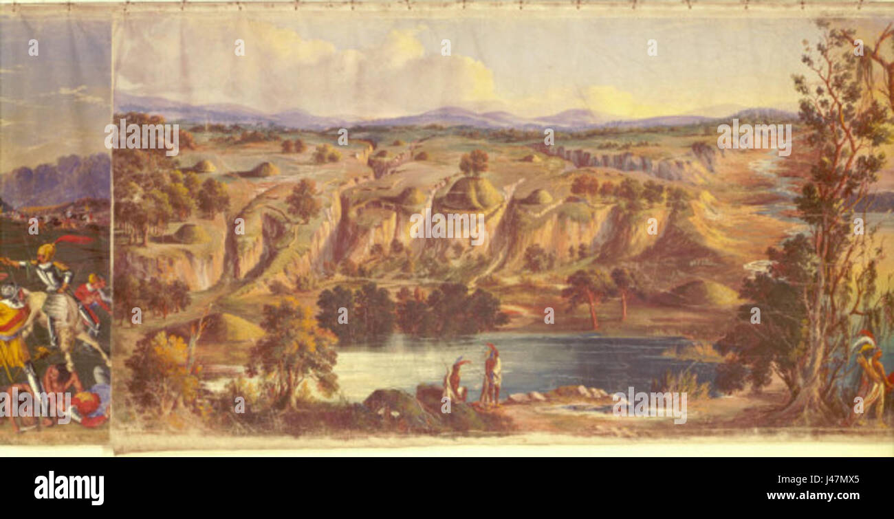 The panorama of the Monumental Grandeur of the Mississippi Valley ...