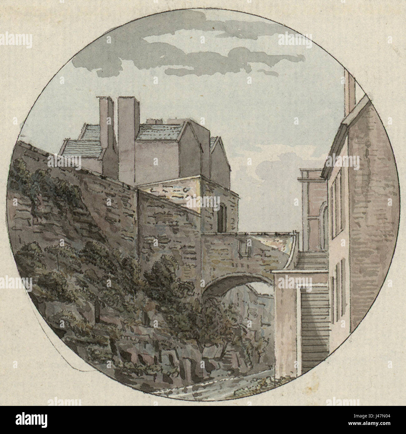 An architectural photograph showcasing Northgate and the arch in ...