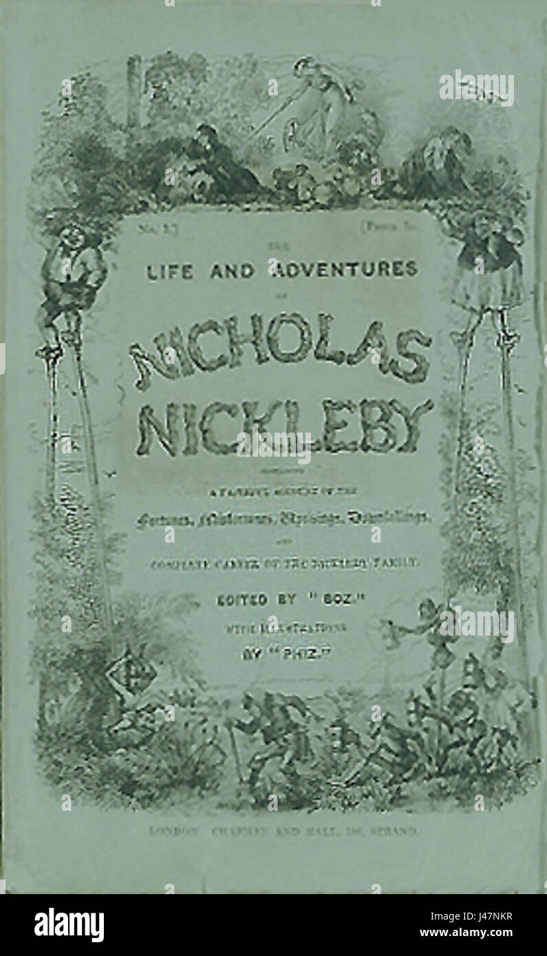 Nicholas nickleby book hi-res stock photography and images - Alamy