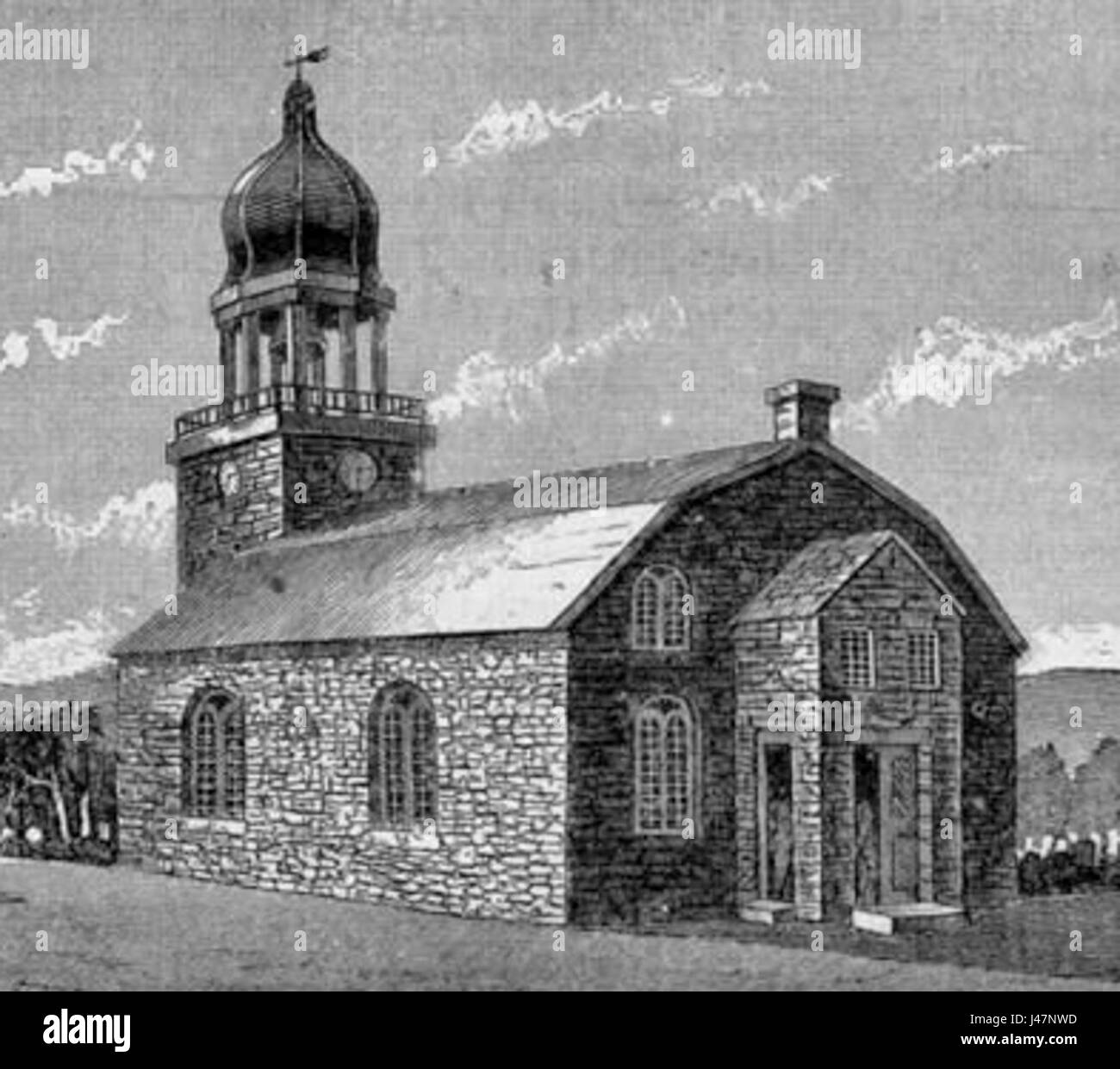 The Old Dutch Church, located in New York, was an important religious ...