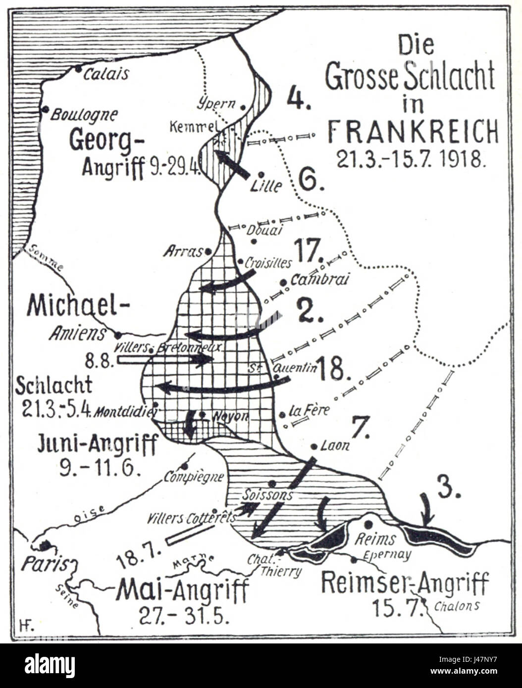 The Offensive of 1918 likely refers to military campaigns during World ...