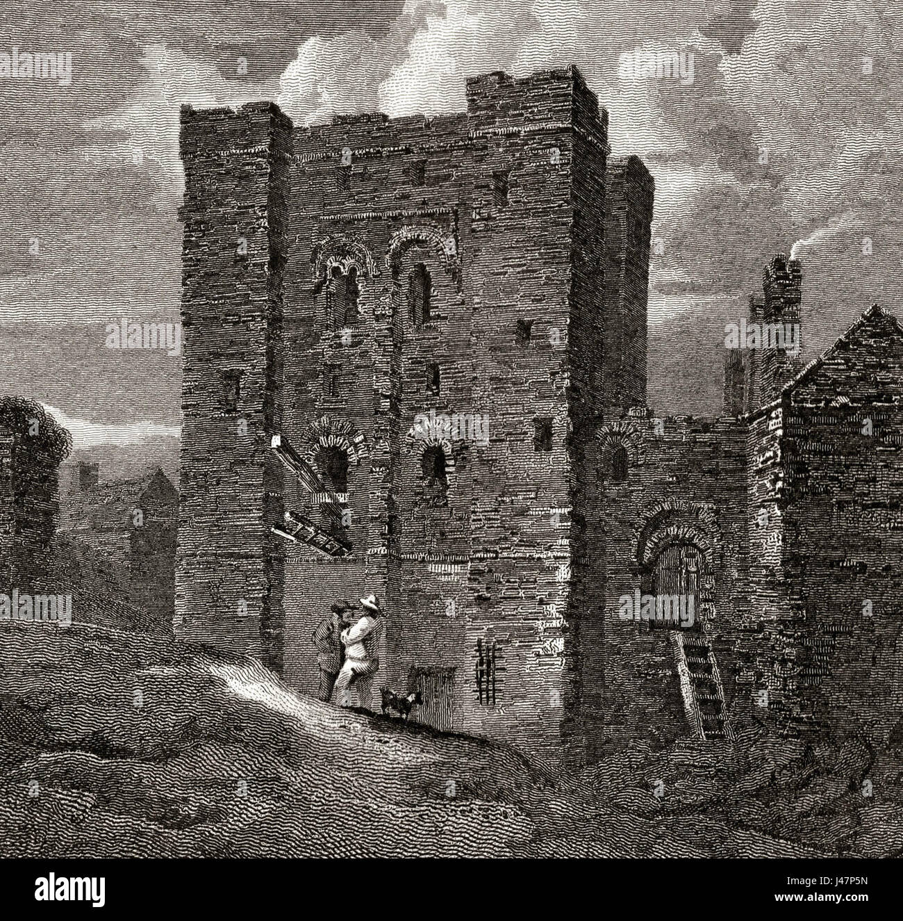 Newcastle Castle, built in 1814, is an iconic landmark in Newcastle, UK ...