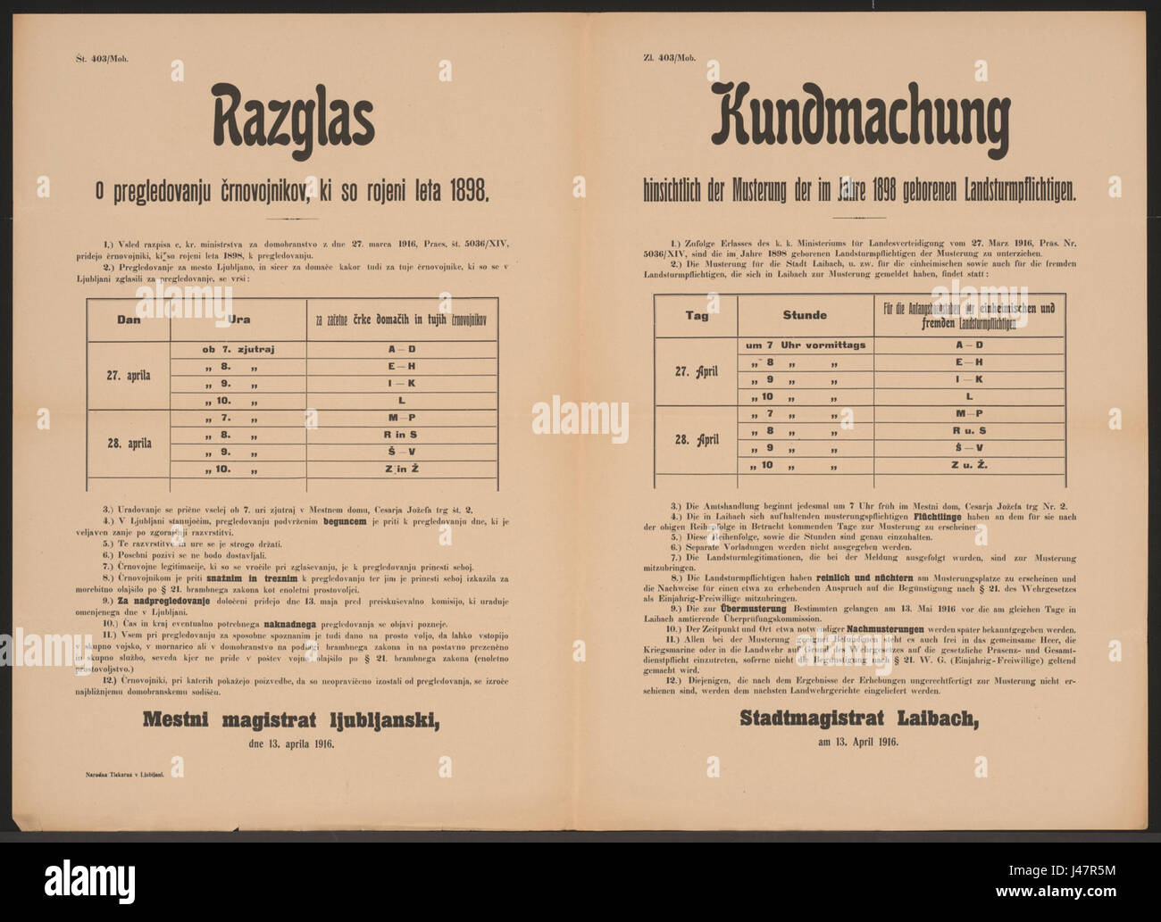 Musterung militar hi-res stock photography and images - Alamy