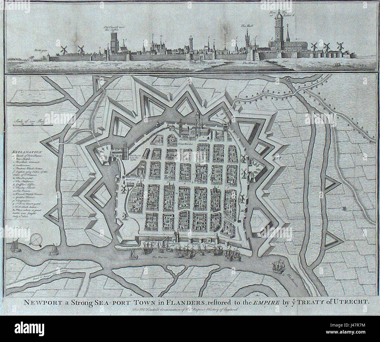 Map of nieuwpoort hi-res stock photography and images - Alamy